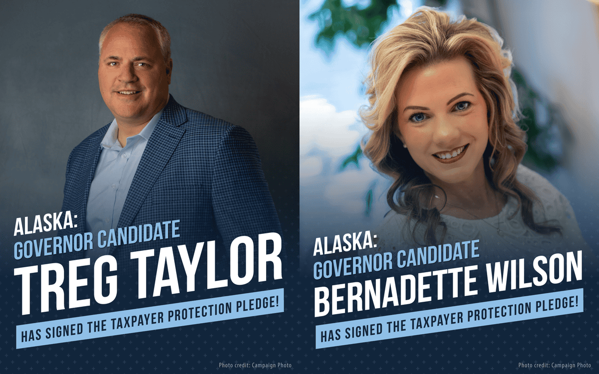 Bernadette Wilson and Treg Taylor Sign Taxpayer Protection Pledge In ...